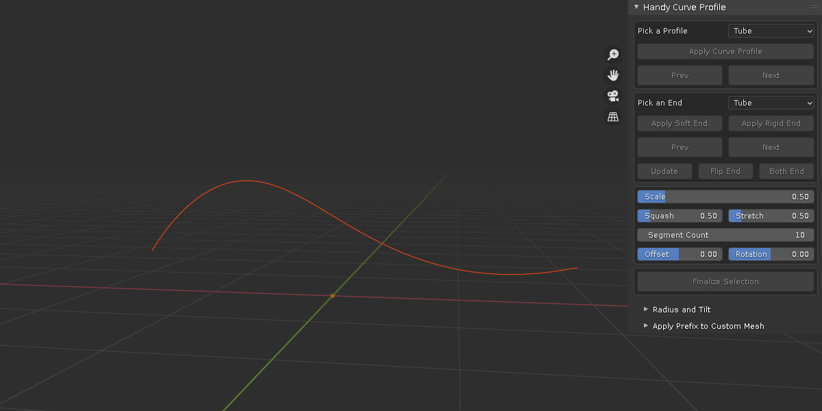 Handy Curve Profile - Blender Market