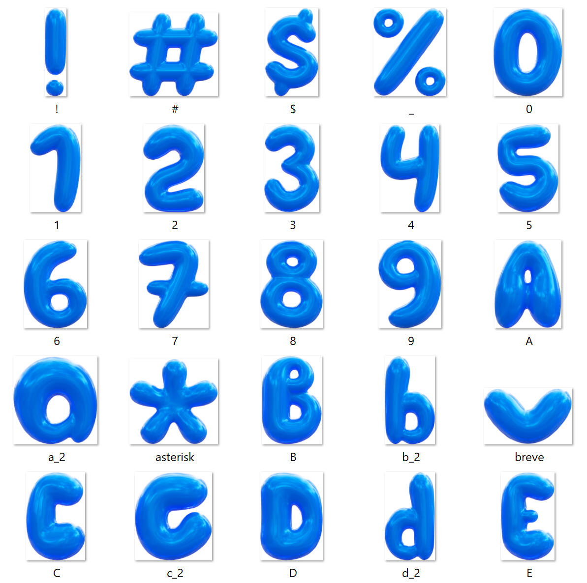 FONTZ - Various 3D fonts - Blender Market