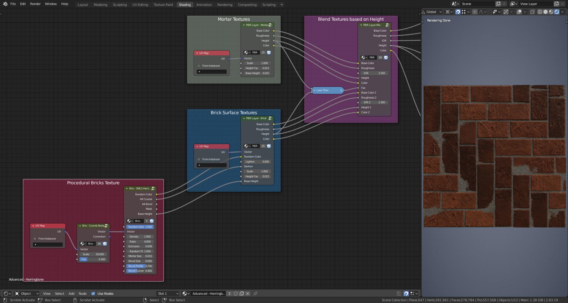 Brix - Seamless Textures Generator - Blender Market