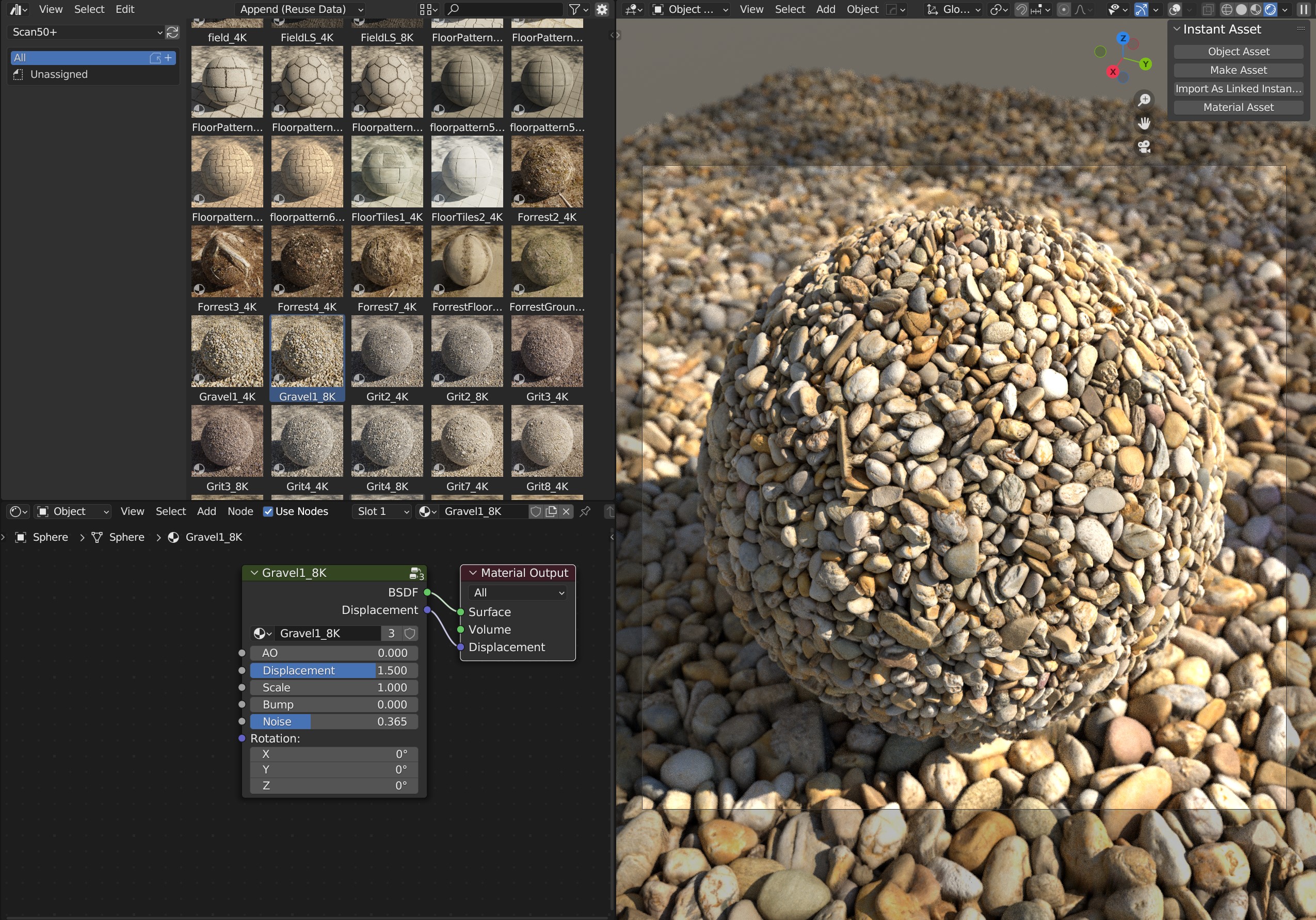 3D Scan Texture Pack 50+ - Blender Market