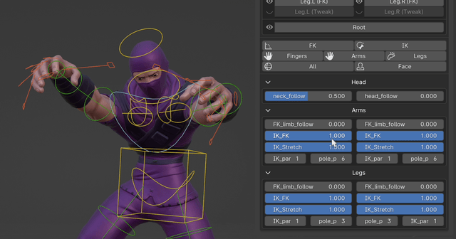 Rig Ui | BlenderNation Bazaar