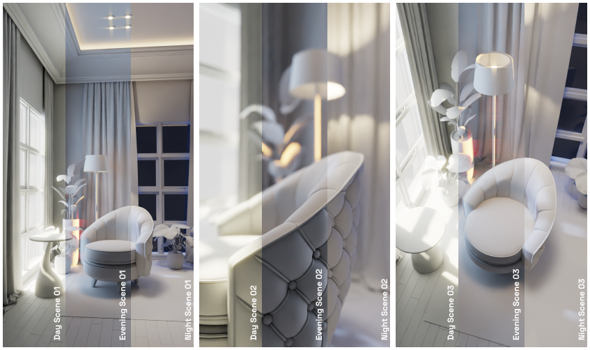 Pro Ready Interior Scene Lighting Setup For Blender - Blender Market