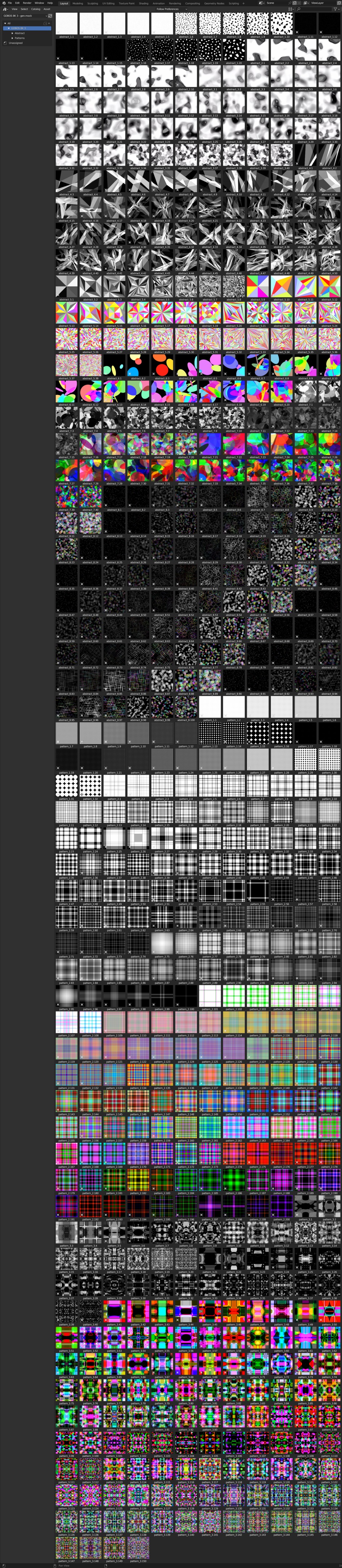 2000 GOBOS V2.2 | 2K, 4K, 8K Textures + Projectors - Blender Market