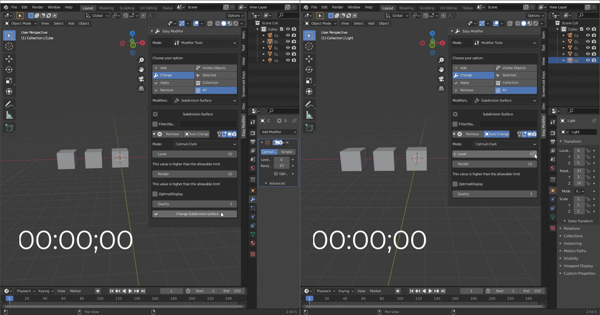 Easy modifier V1.3.45 - Blender Market