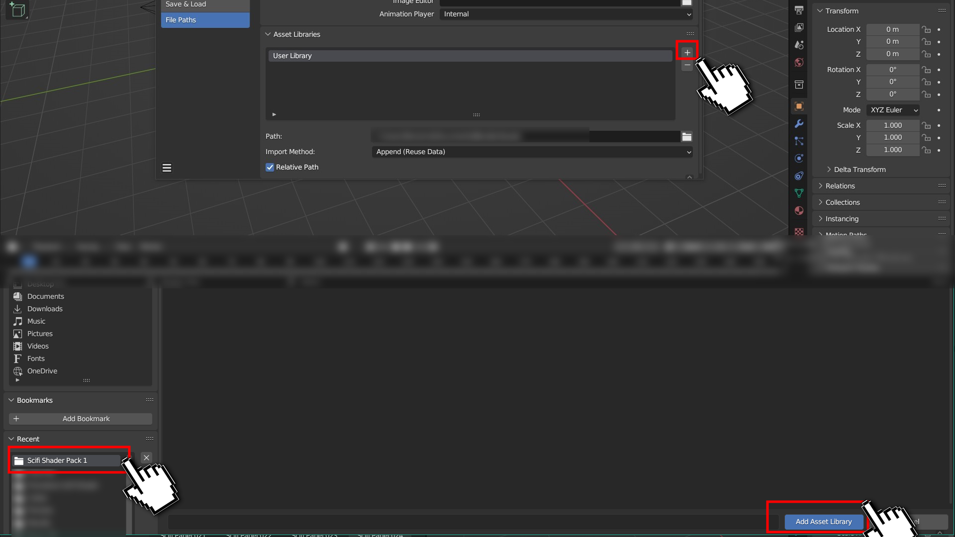 40 Simple Procedural Sci-fi Shaders Pack - 1 - Blender Market